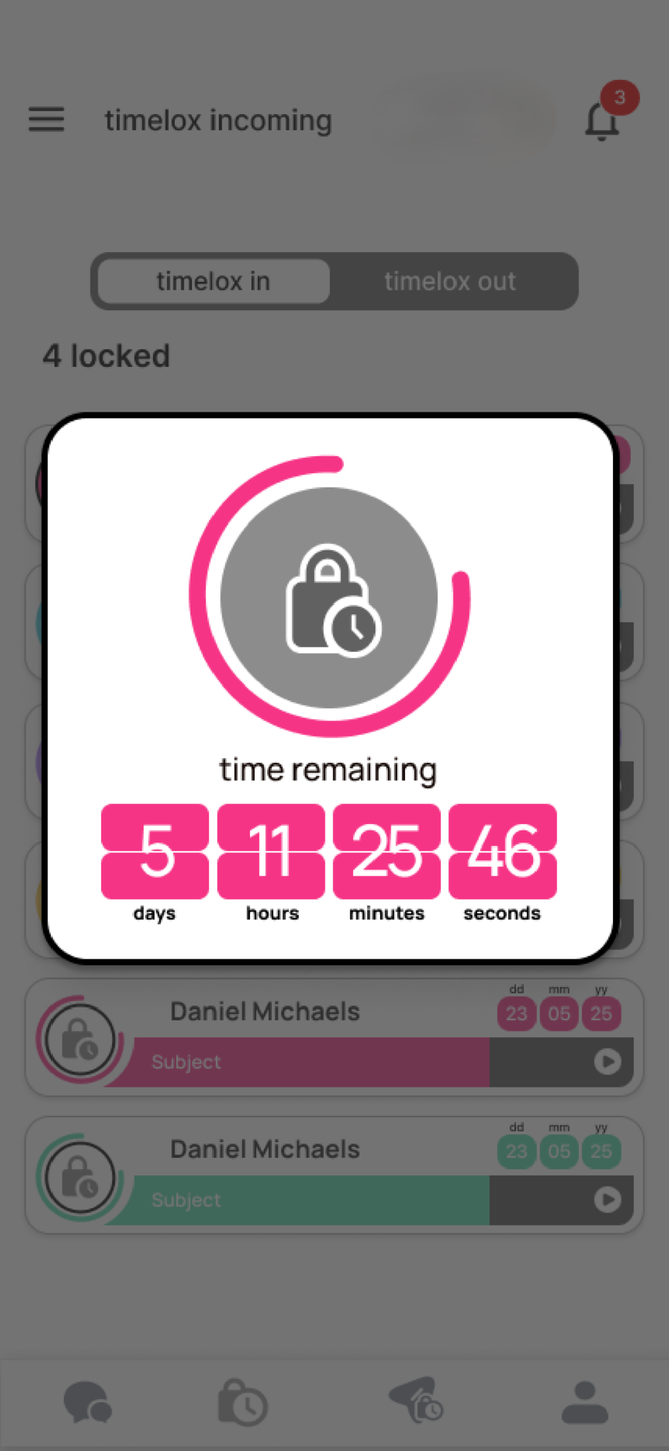 timelox – "…imagine reliving that"